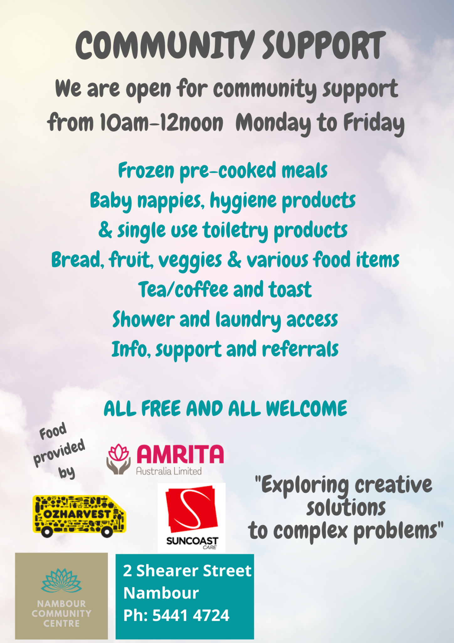 NCC Activities – Nambour Community Centre