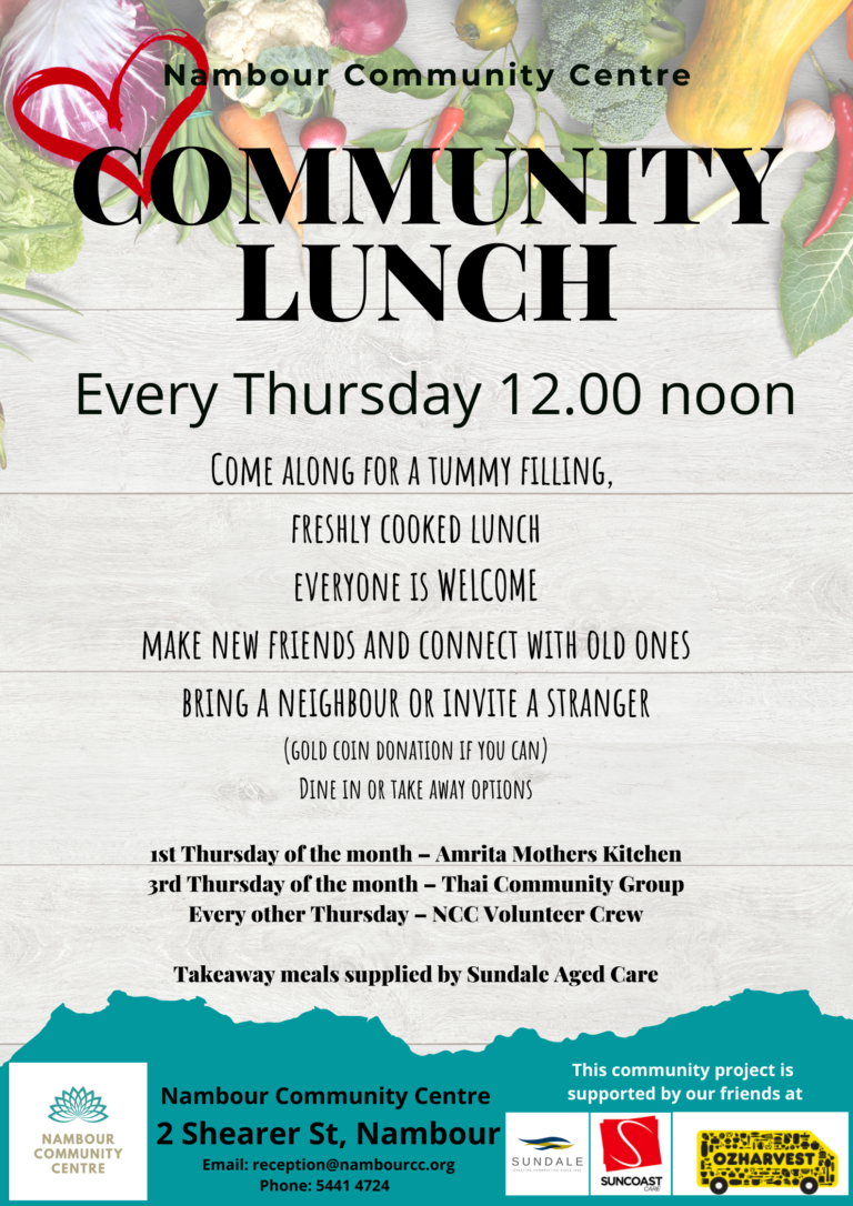 NCC Activities – Nambour Community Centre